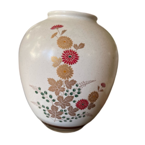 Toyo | Accents | Vintage Toyo Japan Retro Floral Cattleya Crackle Glaze ...